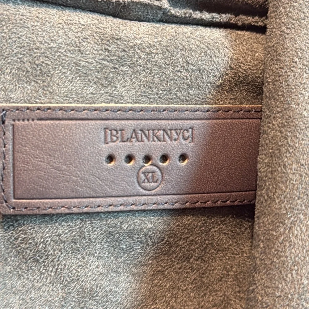 Blank NYC | Jackets & Coats | Blank Nyc Draped Zipfront Leather Jacket ...